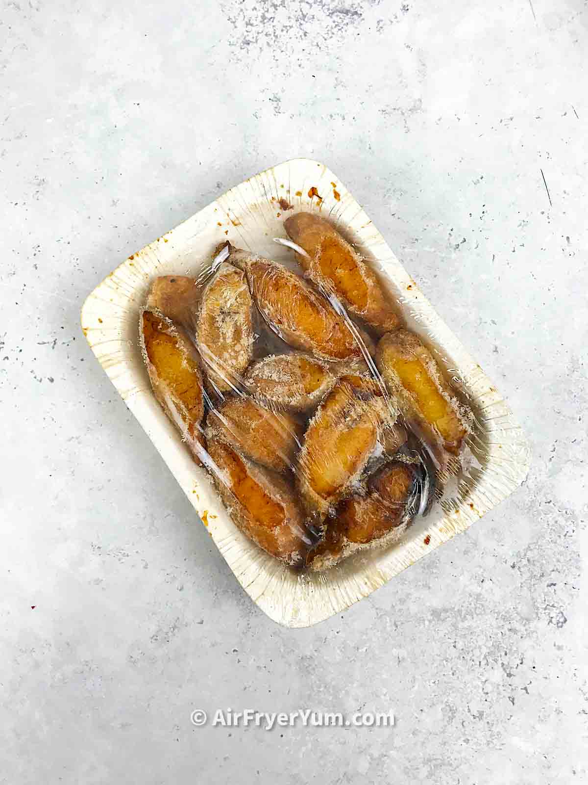 Air fryer frozen plantains (Frozen sweet plantains) - Air Fryer Yum