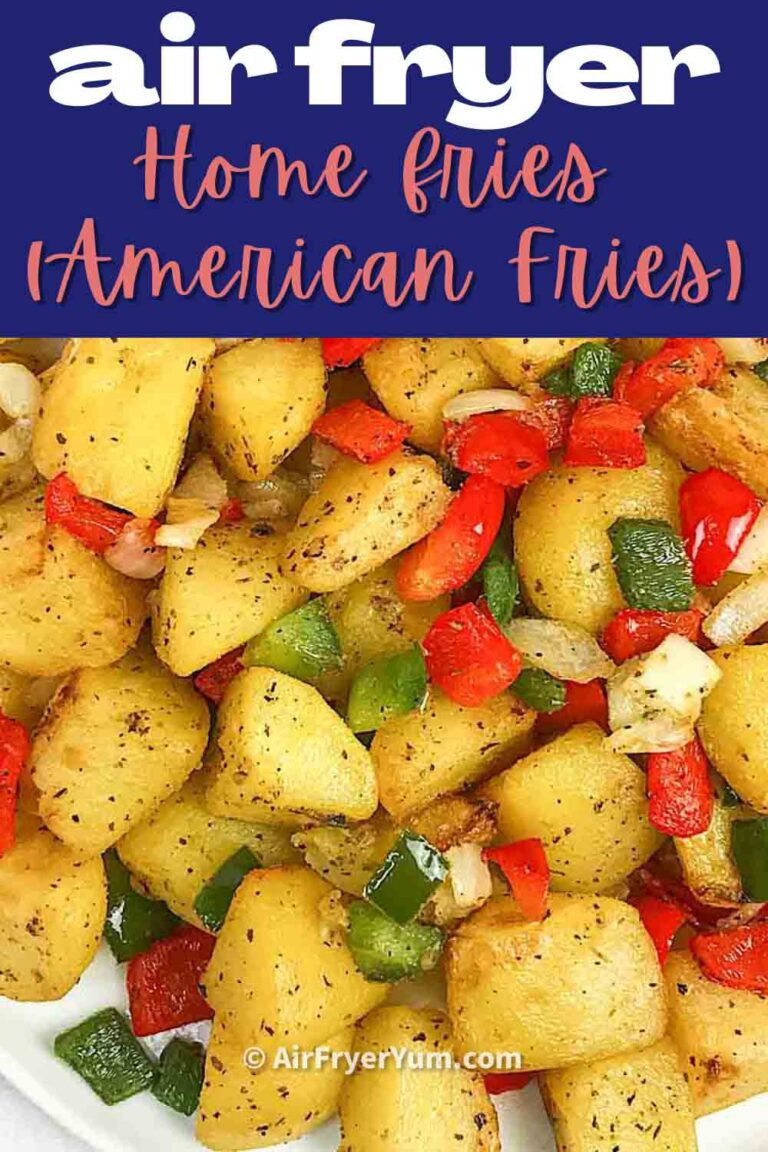 Air fryer home fries (American fries) - Air Fryer Yum