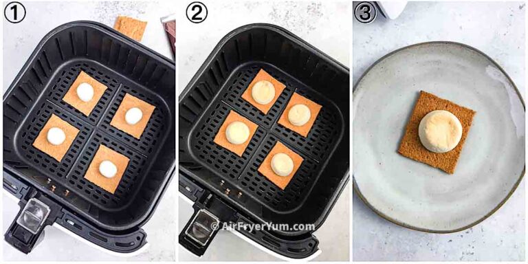 Air fryer s’mores - Air Fryer Yum