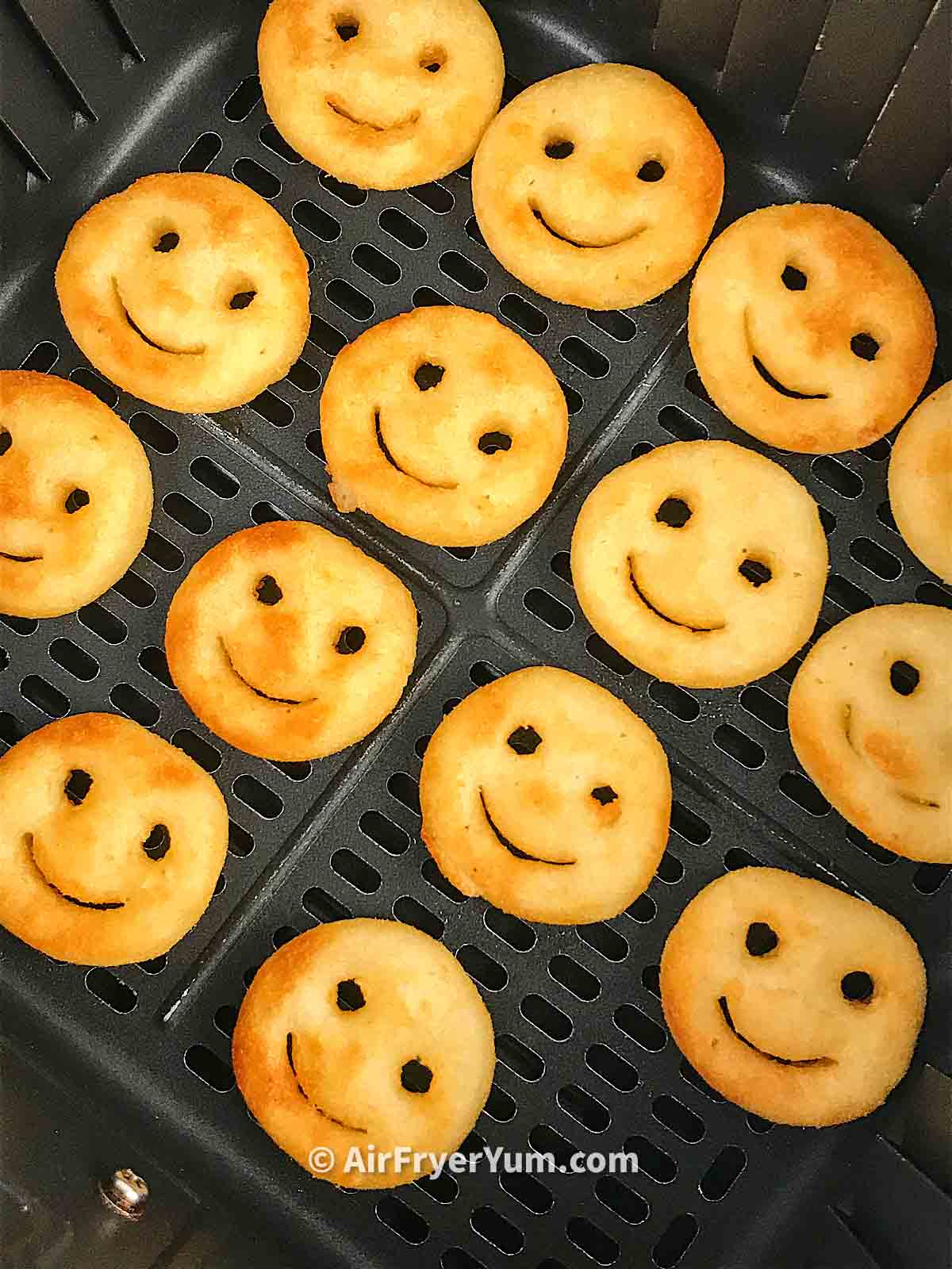 Air fryer smiley fries (McCain Smiles) - Air Fryer Yum