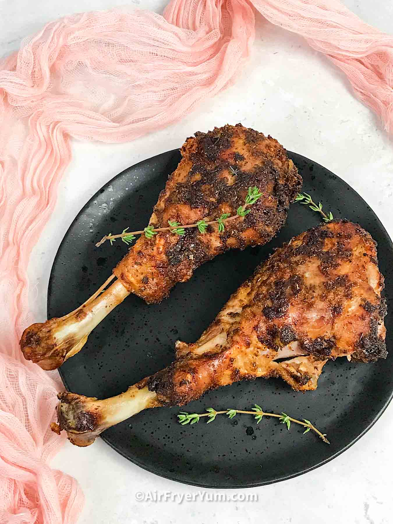 Air fryer Turkey legs - Air Fryer Yum